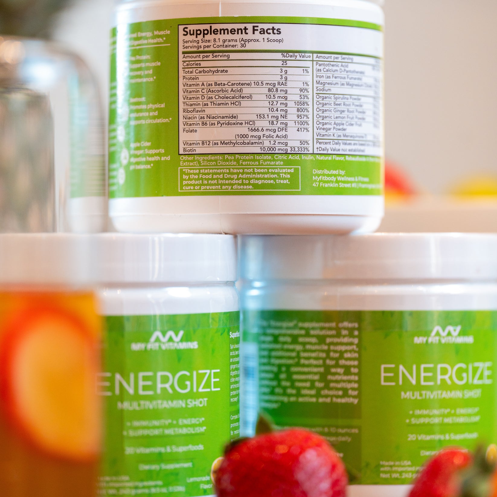 Energize - Aumente sua Imunidade e Energia com mais de 20 nutrientes ...